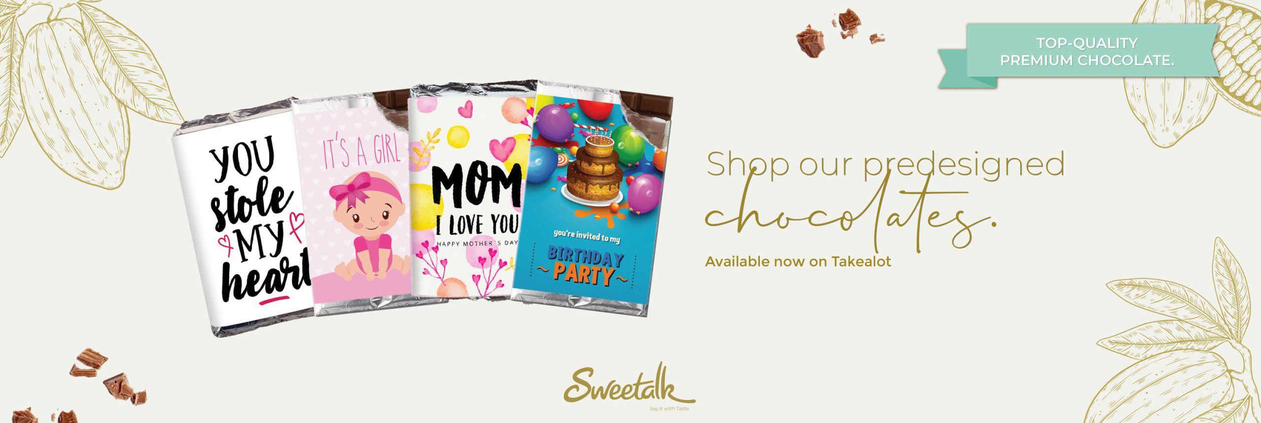 Personalised Chocolates | Sweetalk Branded Chocolates
